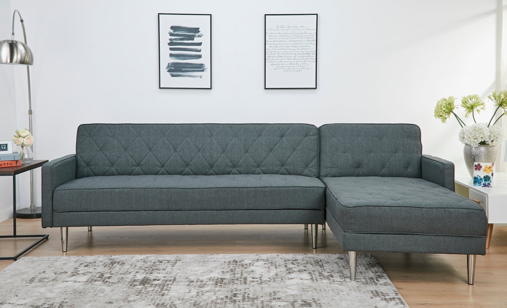 Dorothea Reversible Sleeper Corner Sofa – Rokoko Home